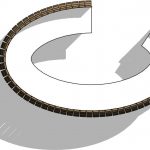 Revit reception table with parametric timber slat array - RV Boost