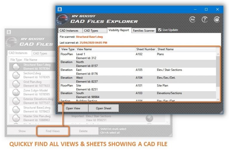 How to easily show and delete imported DWGs in Revit - RV Boost